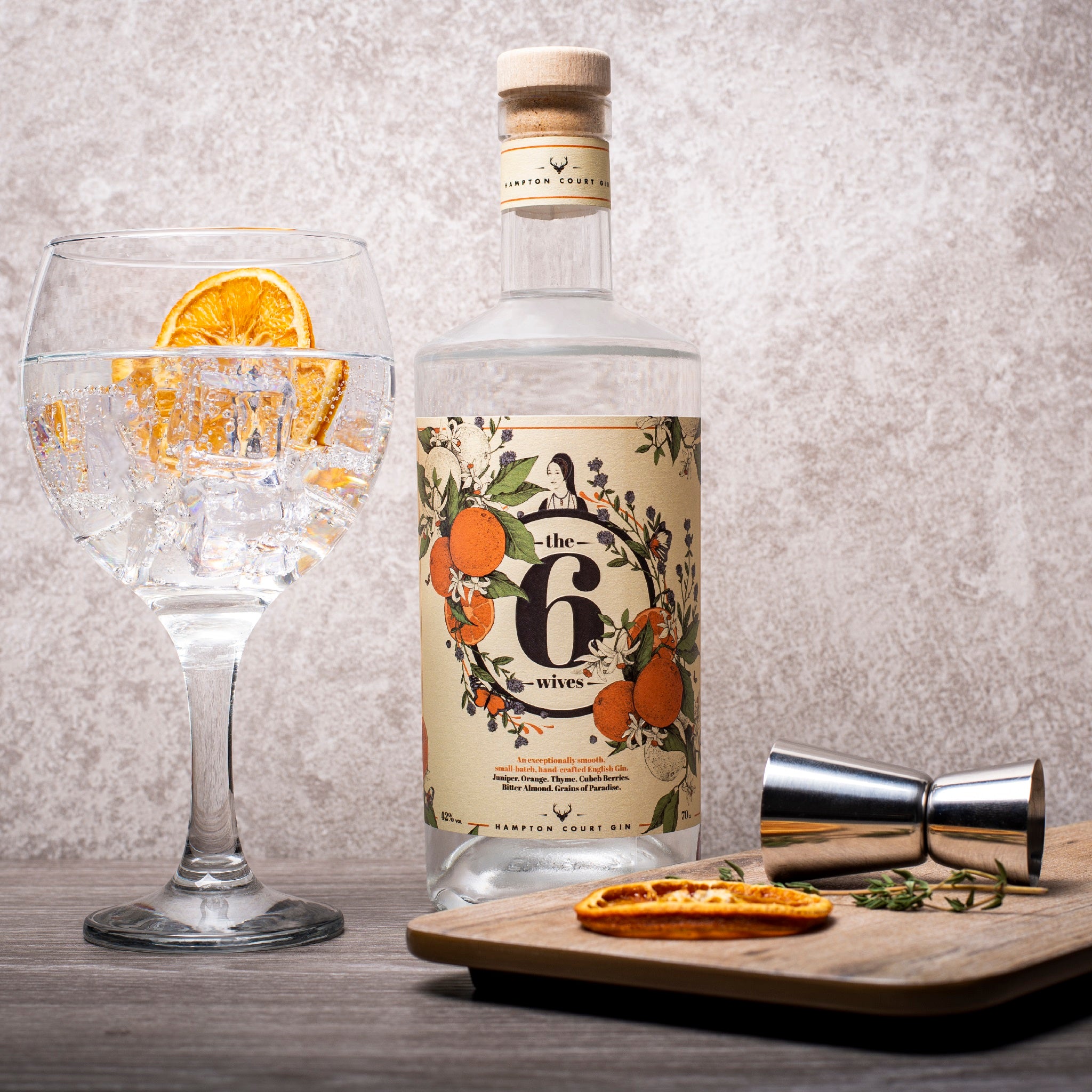 The Six Wives Gin | Hampton Court Gin | Hampton Court Gin